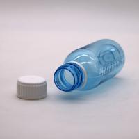 China 100ml PET Round Maple Cough Syrup Liquid Bottle with Screw Cap 28mm Neck for sale