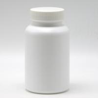 China Custom 225ml HDPE Drug Safe Refill White Plastic Bottle with CRC Cap for sale