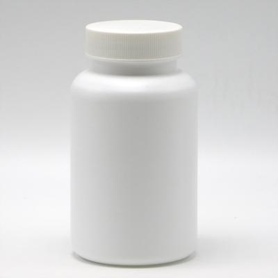 China Custom 225ml HDPE Drug Safe Refill White Plastic Bottle with CRC Cap for sale