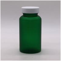 China Aluminum Cap 120ml PET Wide Mouth Plastic Jar for Pill Capsule Medicine Packaging for sale