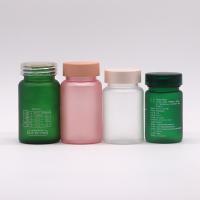 China Aluminum Cap 120ml PET Wide Mouth Plastic Jar for Pill Capsule Medicine Packaging for sale