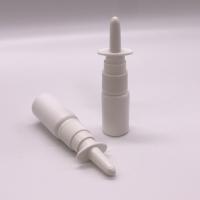 China 15ml 20ml 30ml HDPE Nasal Spray Plastic Bottle with Custom Color and Spray Nozzle Cap for sale