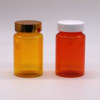 China 150ML PET capsule pill tablet leakproof bottle with flip top cap customized and degradable for sale