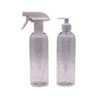China Customized Color 500ml HDPE Plastic Pump Bottle for Lotion with 28mm Neck for sale
