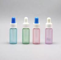 China Medicine Grade PET Plastic Dropper Bottle with Tube 10ml 15ml 20ml 25ml 30ml 17mm Neck for sale
