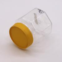 China 200ml PET Octagon Food Jar for Nuts Kernels Customizable Color Plastic Bottle for sale