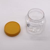 China 200ml PET Octagon Food Jar for Nuts Kernels Customizable Color Plastic Bottle for sale