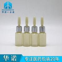 China Base Material PET 8ml Dropper Bottle with Customized Dropper Cap and Frosted Finish for sale