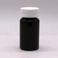 China 2OZ/60ml/CC Blue Plastic Capsule Bottle with Screw Cap PET Material 32mm Neck Size for sale