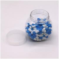 China Logo Customized Logo 200ml PET Capsule Food Cans for Nuts and Candy Jar for sale