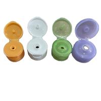 China Plastic Flip Top Cap Closure 24mm 28mm 32mm for Custom Color Lotion Bottles for sale