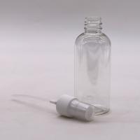 China 100mL PET Pump Bottle Plastic Spray Bottles for Alcohol Container Surface Handling for sale