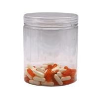 China 700ml PET Transparent Bottle with Aluminum Screw Cap 94mm Neck Diameter for sale