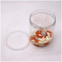 China 700ml PET Transparent Bottle with Aluminum Screw Cap 94mm Neck Diameter for sale