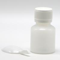 China PE Transparent Plastic Liquid Medicine Measuring Bottle 30mL with Spoon 24mm Neck for sale