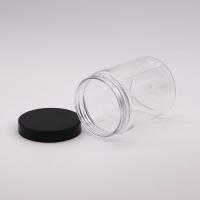 China 300ml PET Wide Mouth Plastic Food Storage Bottle with Aluminium Lid 67mm Neck for sale