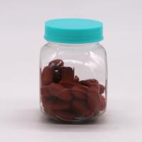 China 70ml PET Round Plastic Bottle for Candy Snacks and Pet Food Storage 32mm Neck for sale