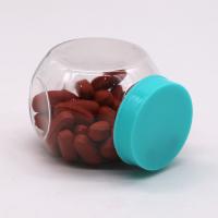 China 70ml PET Round Plastic Bottle for Candy Snacks and Pet Food Storage 32mm Neck for sale