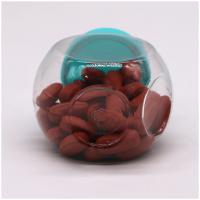 China 70ml PET Round Plastic Bottle for Candy Snacks and Pet Food Storage 32mm Neck for sale