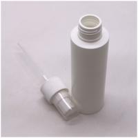China 100ml HDPE Flat Shoulder Sprinkler Bottle for Alcohol Spray in Large Quantity for sale