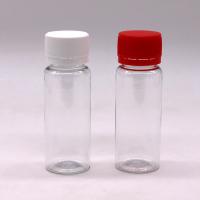 China 50ml PET Cough Syrup Bottle with Tamper Proof Cap 24mm Neck Custom Color for sale