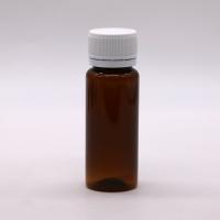 China 50ml PET Cough Syrup Bottle with Tamper Proof Cap 24mm Neck Custom Color for sale