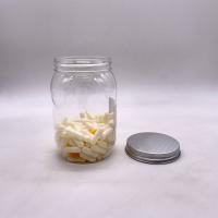 China Customizable 500ml PET Nuts Kernels Candy Bottle with Aluminum Lid for sale