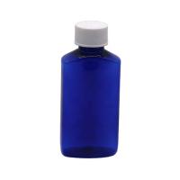 China PET 120ml Square Sterile Cough Syrup Oral Liquid Bottle with Child Safety Cap 28mm Neck for sale