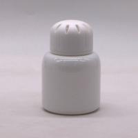 China 90ml Square PET Plastic Pill Capsule Tablet Bottle for Solid Spice Packaging 52mm Diameter for sale