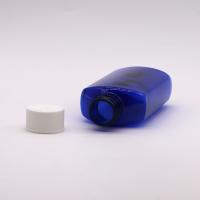 China PET 120ml Square Sterile Cough Syrup Oral Liquid Bottle with Child Safety Cap 28mm Neck for sale
