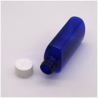 China PET 120ml Square Sterile Cough Syrup Oral Liquid Bottle with Child Safety Cap 28mm Neck for sale