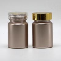 China 80cc PET Plastic Bottle Customized Color Vitamin Tablet Container with Screw/Twist Lids for sale