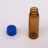 China 10ml Brown PET Oral Liquid Medicine Vials with Safety Caps Food Grade 16mm Neck for sale