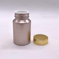 China 80cc PET Plastic Bottle Customized Color Vitamin Tablet Container with Screw/Twist Lids for sale