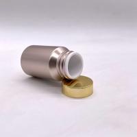 China 80cc PET Plastic Bottle Customized Color Vitamin Tablet Container with Screw/Twist Lids for sale