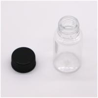 China 10mL Round Shape PET Plastic Bottle for Medicine Supplement Capsule Storage for sale