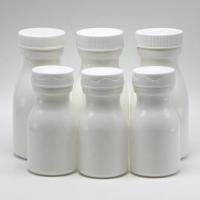 China 120mL Bowling Shape HDPE Plastic Bottle for Pill Storage Medicine Solid Tablet Capsule for sale