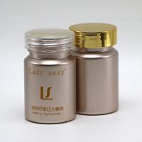 China 80cc PET Plastic Bottle Customized Color Vitamin Tablet Container with Screw/Twist Lids for sale