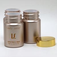 China 80cc PET Plastic Bottle Customized Color Vitamin Tablet Container with Screw/Twist Lids for sale