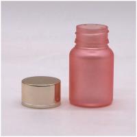 China 40ml Matte Pink PET Food Grade Plastic Pill Bottle 28mm Neck Diameter for Health Care for sale