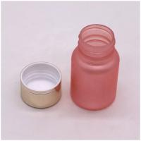 China 40ml Matte Pink PET Food Grade Plastic Pill Bottle 28mm Neck Diameter for Health Care for sale