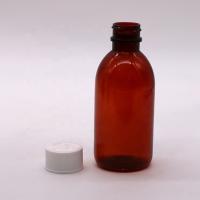 China CRC Cap PET Square Sterile Cough Syrup Oral Liquid Bottle Container 120ML 4OZ for sale