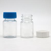 China 15mL Round Shape PET Plastic Bottle for Medicine Supplement Storage for sale