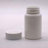 China Custom Color Label Stickers 100ml HDPE Plastic Bottle for Supplement Pill Capsules for sale