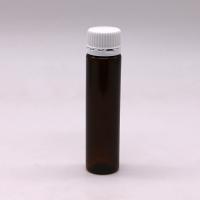China 25ml PET Screw Cap Sealed Bottle for Sterile Coffee and Oral Liquid Packaging 19mm Neck for sale
