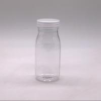 China Collar Material PET Milk Tea Plastic Bottle for Liquid Beverages for sale