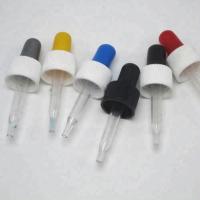 China Medicine Grade 10ml/ 15ml/ 20ml/ 25ml PET Dropper Bottle with Customized Dropper Cap for sale