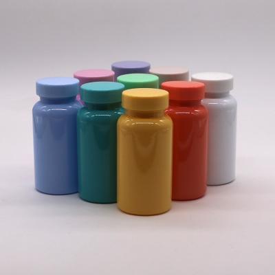 China 150ML PET Capsule Pill Bottle in Various Customizable Colors for Oral Solid Medicine for sale