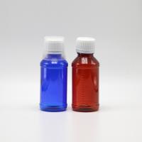 China 100mL PET Round Pharmacy Container with Child Safety Cap for Medical Waste for sale