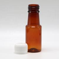 China 70ml PET Amber Maple Cough Syrup Oral Liquid Bottle Container 27mm Neck for sale